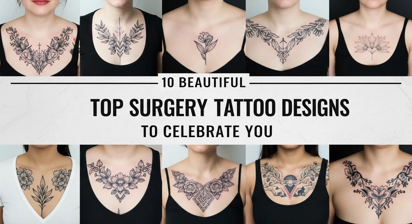 10 Beautiful Top Surgery Tattoo Designs to Celebrate You