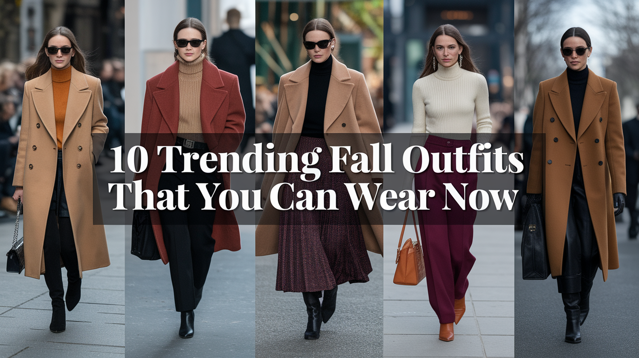 10 Trending Fall Outfits That You Can Wear Now