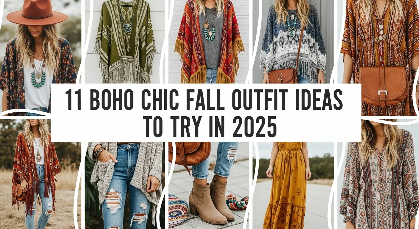 11 Boho Chic Fall Outfit Ideas To Try in 2026