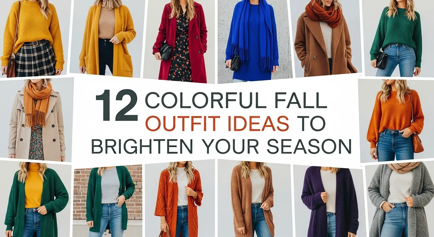 12 Colorful Fall Outfit Ideas to Brighten Your Season
