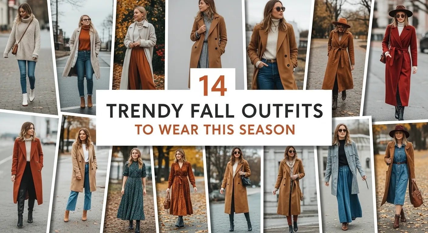 14 Trendy Fall Outfits for This Season