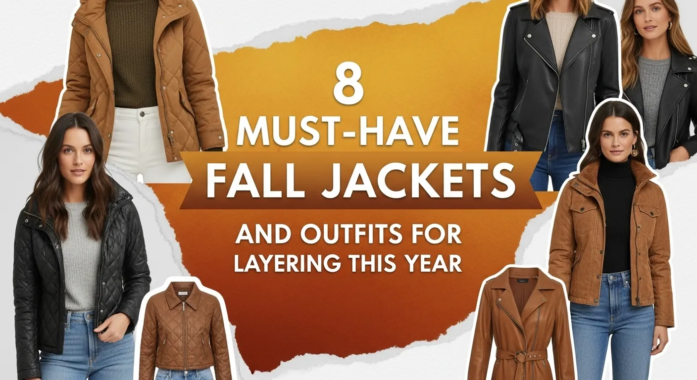 Fall Layering Outfits: 8 Must-Have Jackets This Year