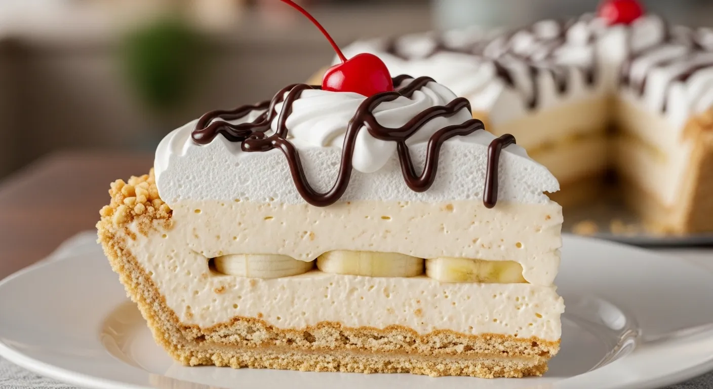 No-Bake Banana Split Pie Recipe