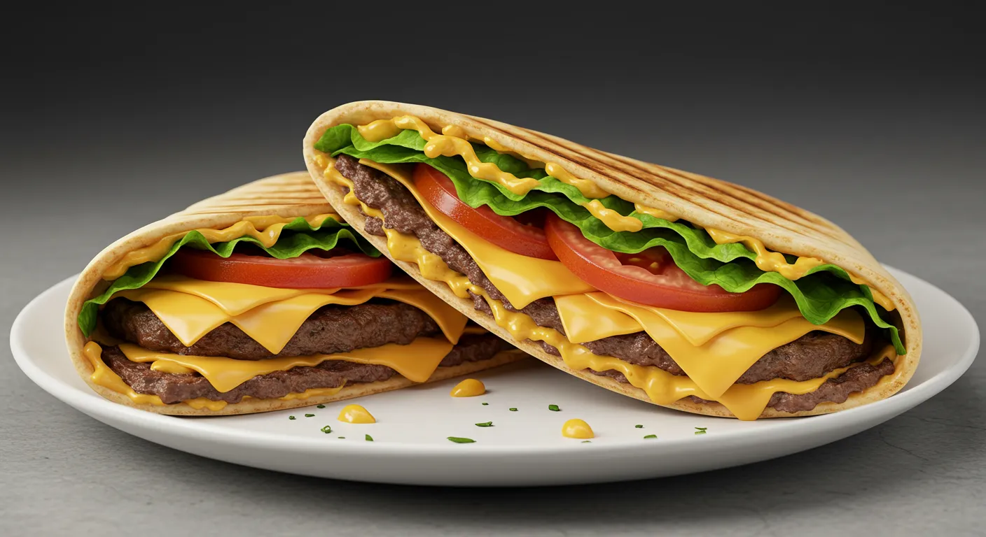 Grilled Cheeseburger Wraps | Easy Recipe