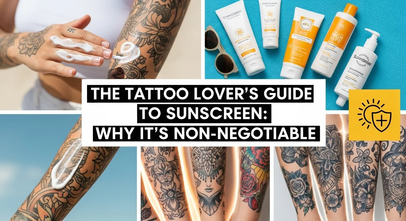 The Tattoo Lover's Guide to Sunscreen: Why It's Non-Negotiable