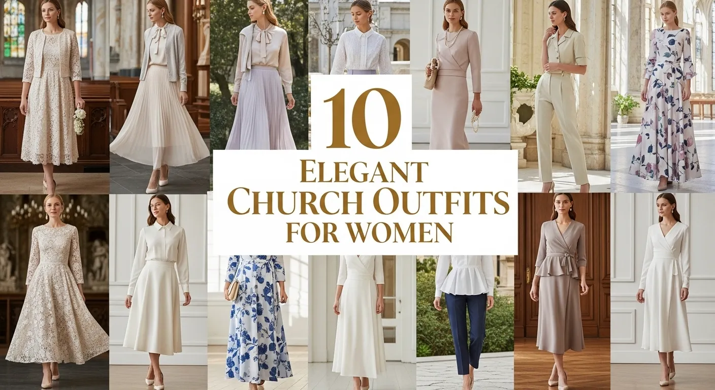 10 Elegant Church Outfits for Women