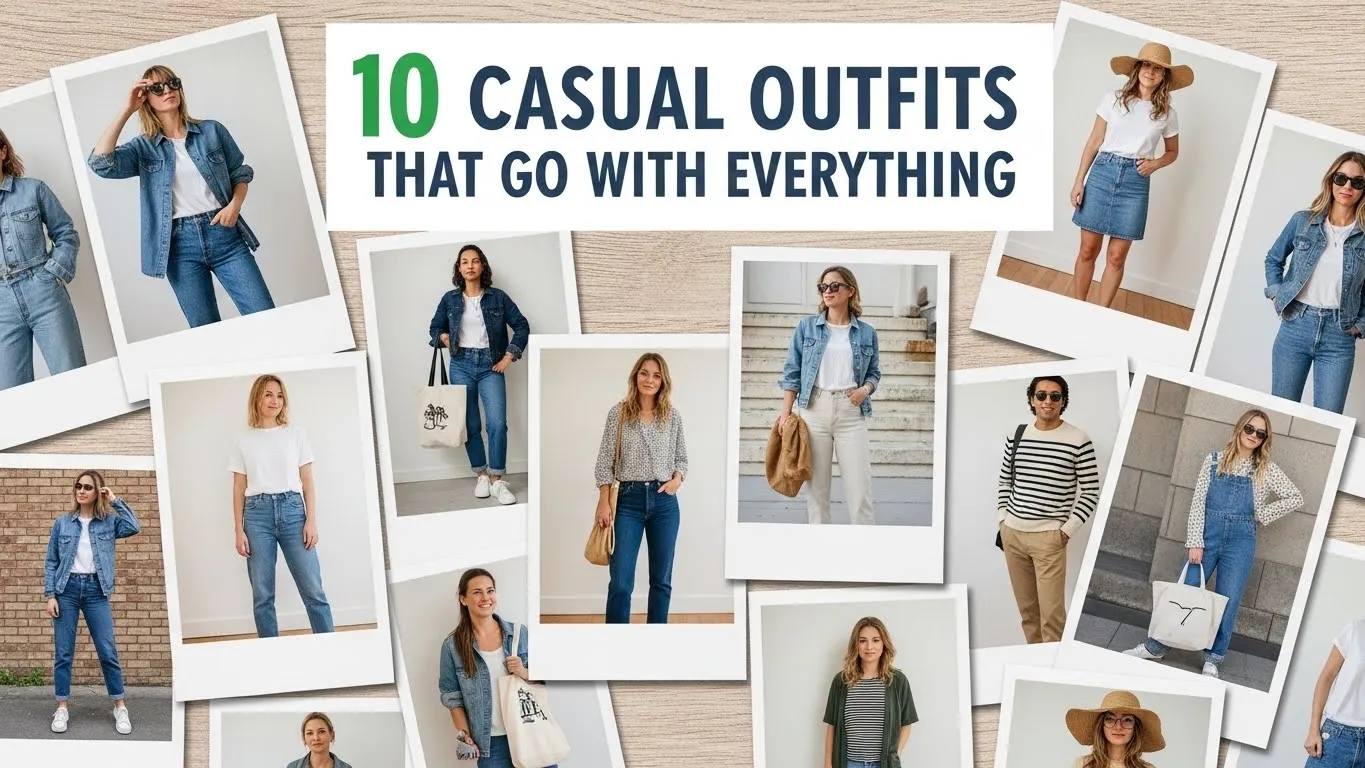 10 Casual Outfits That Go With Everything