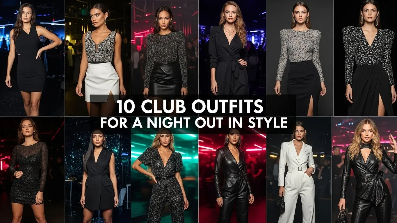 10 Club Outfits for a Night Out in Style