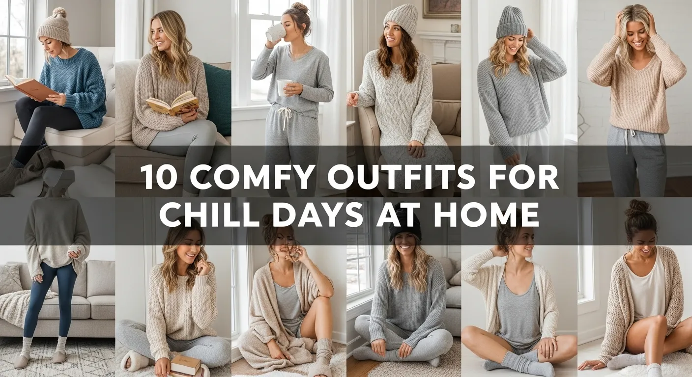 10 Comfy Outfits for Chill Days at Home