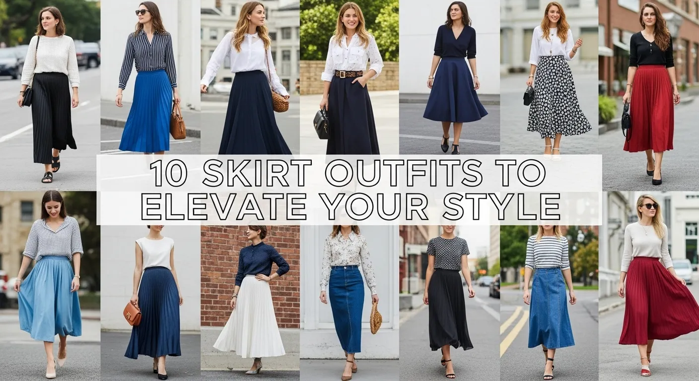 10 Skirt Outfits to Elevate Your Style