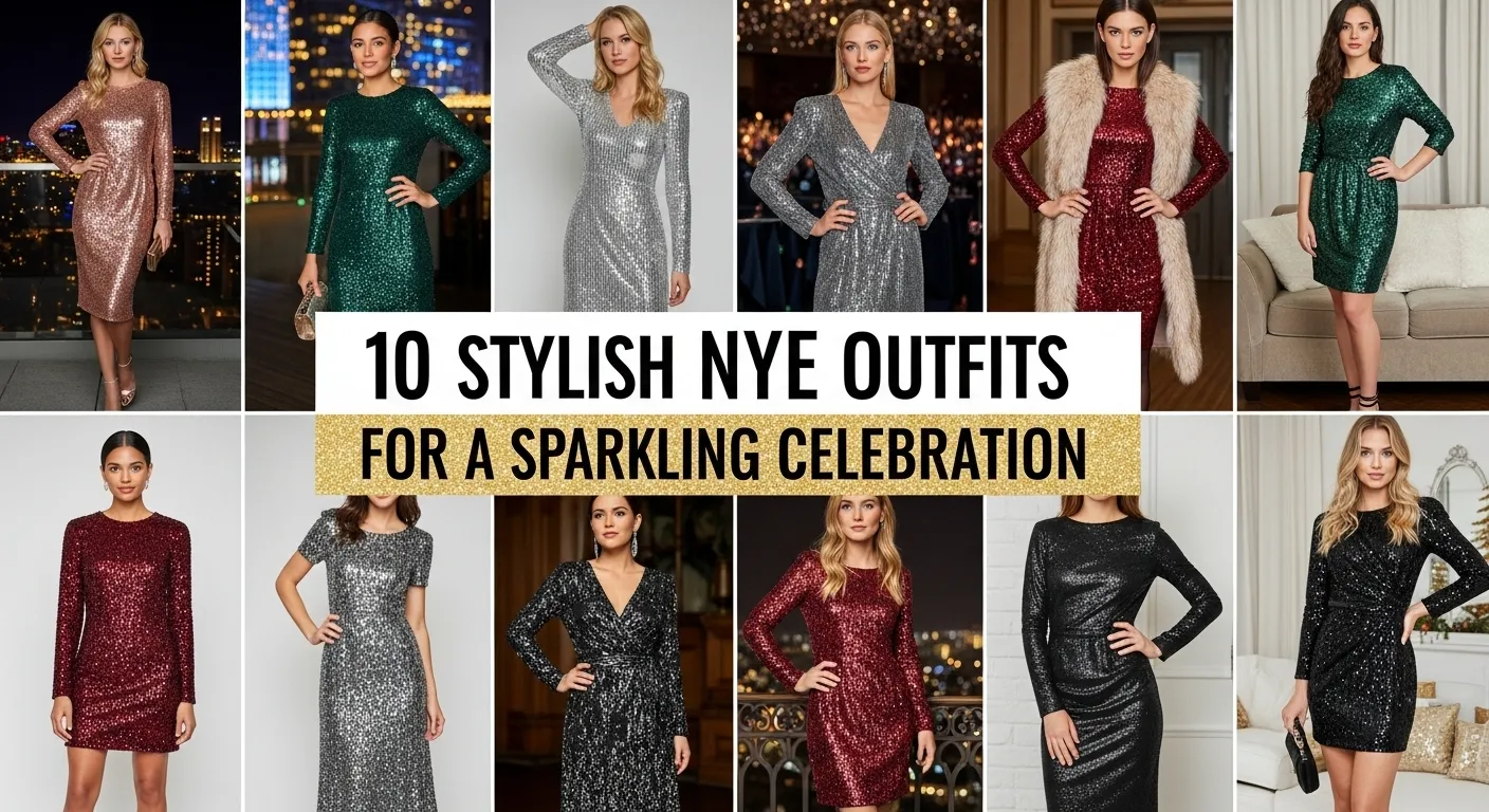 10 Stylish NYE Outfits for a Sparkling Celebration