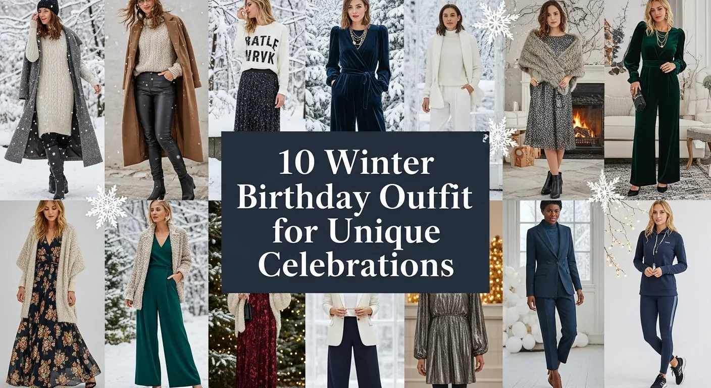 10 Winter Birthday Outfit Ideas for Unique Celebrations