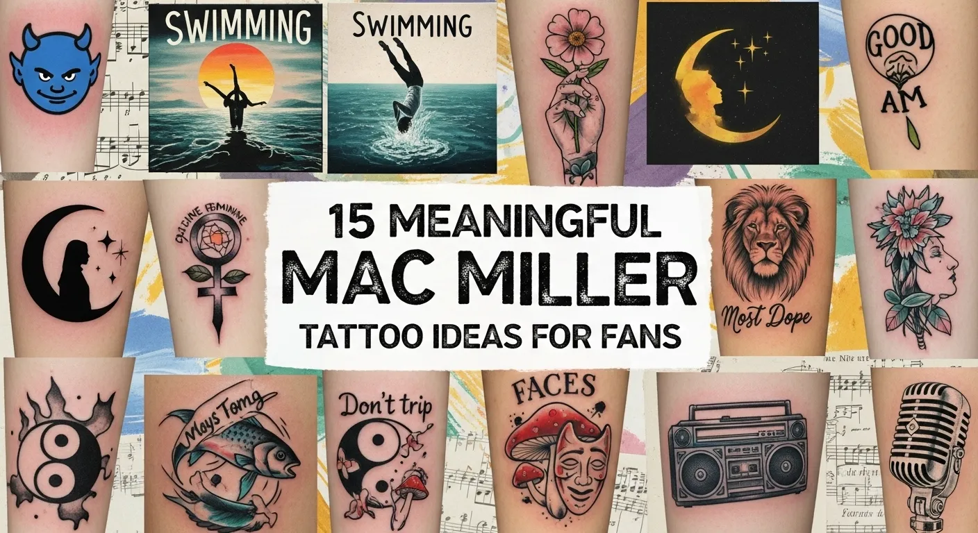15 Meaningful Mac Miller Tattoo Ideas for Fans