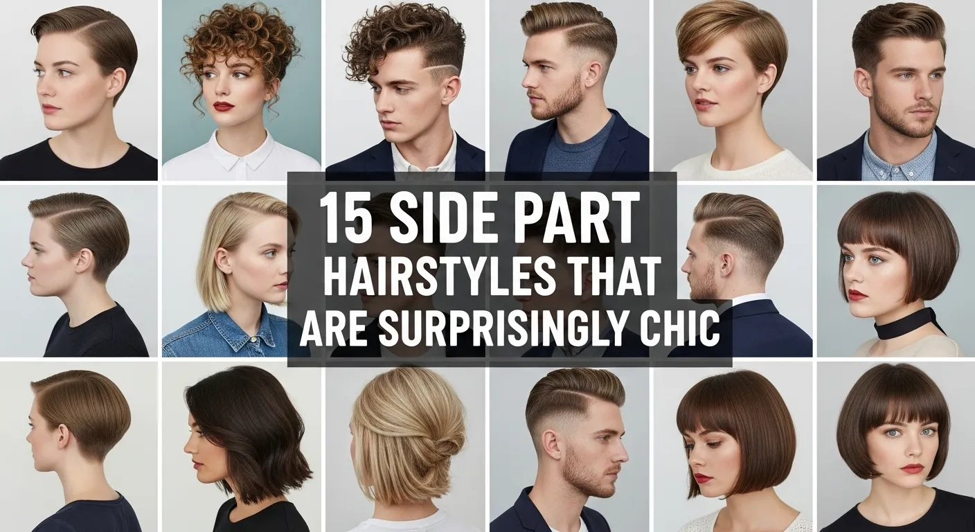 15 Side Part Hairstyles That Are Surprisingly Chic