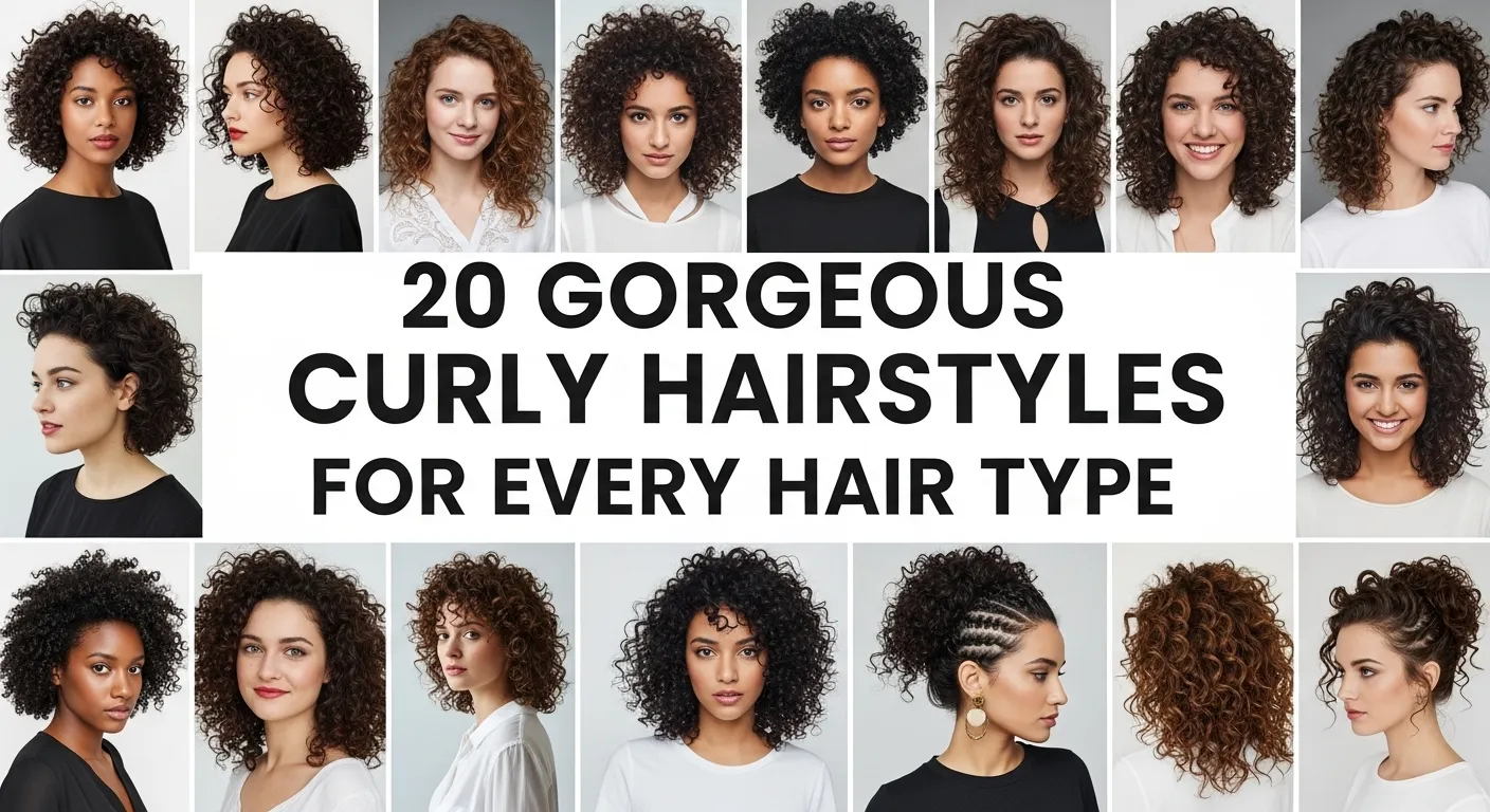 20 Gorgeous Curly Hairstyles for Every Hair Type
