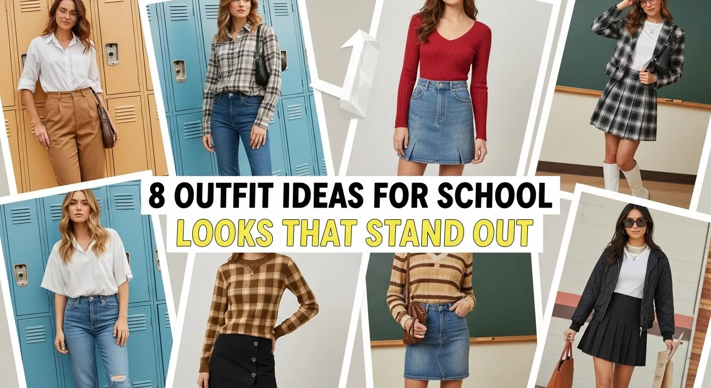8 Outfit Ideas for School Looks That Stand Out