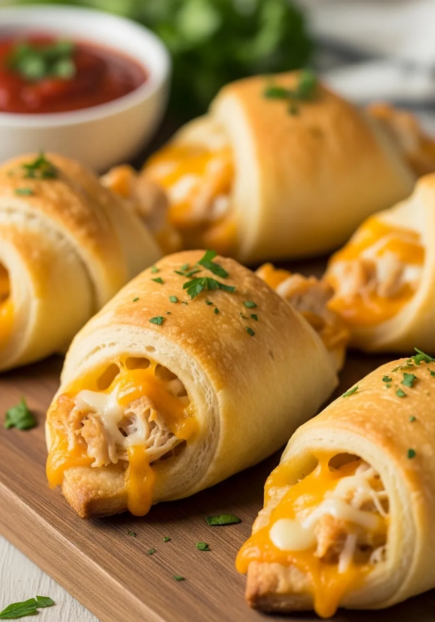 Cheesy Chicken Crescent Rolls Recipe