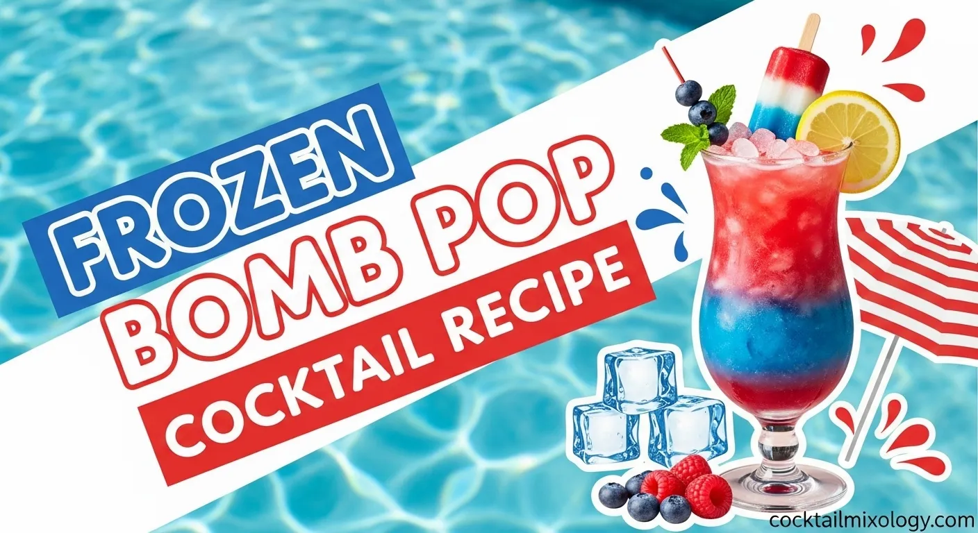 Frozen Bomb Pop Cocktail Recipe