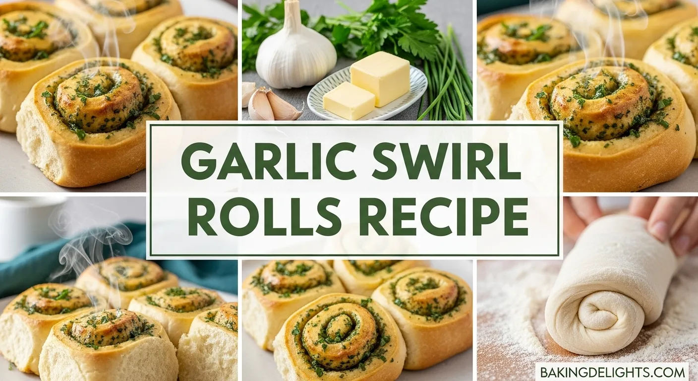 Garlic Swirl Rolls Recipe
