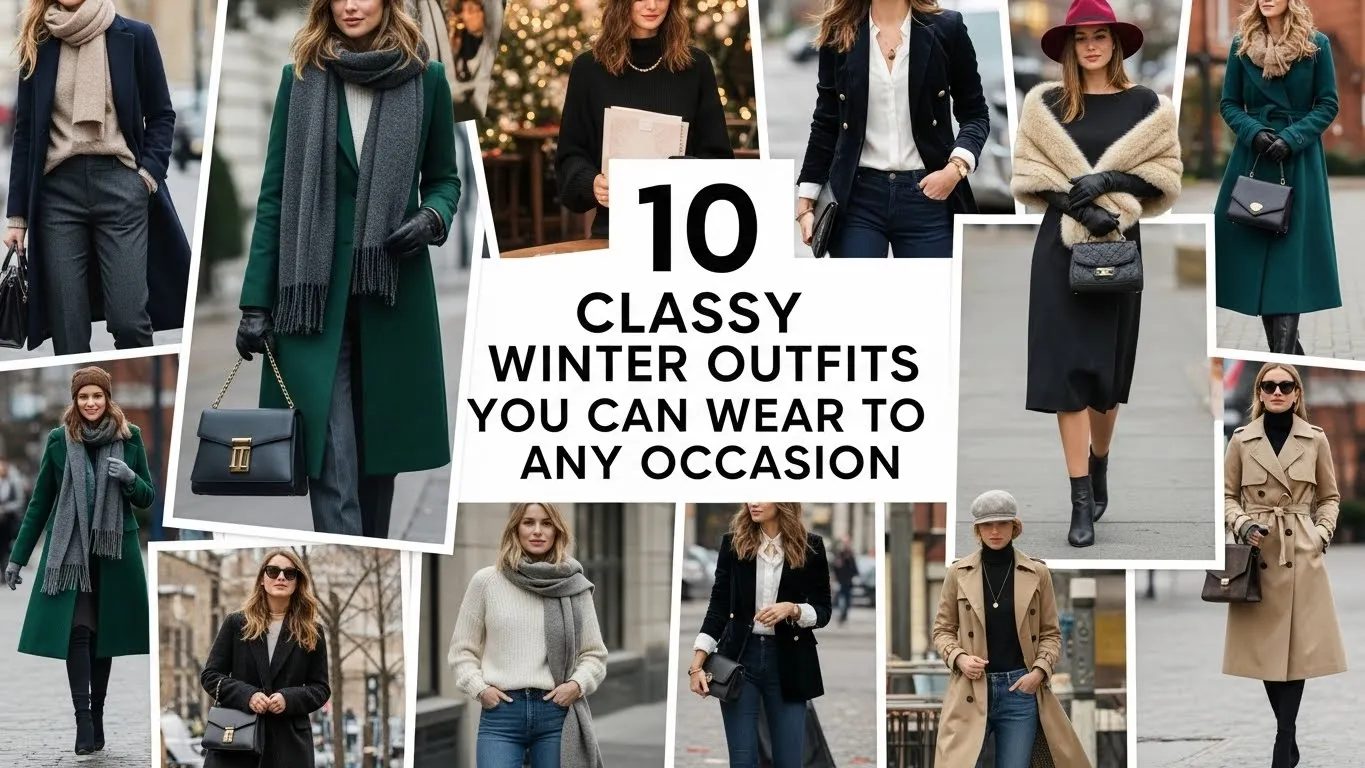 10 Classy Winter Outfits You Can Wear to Any Occasion