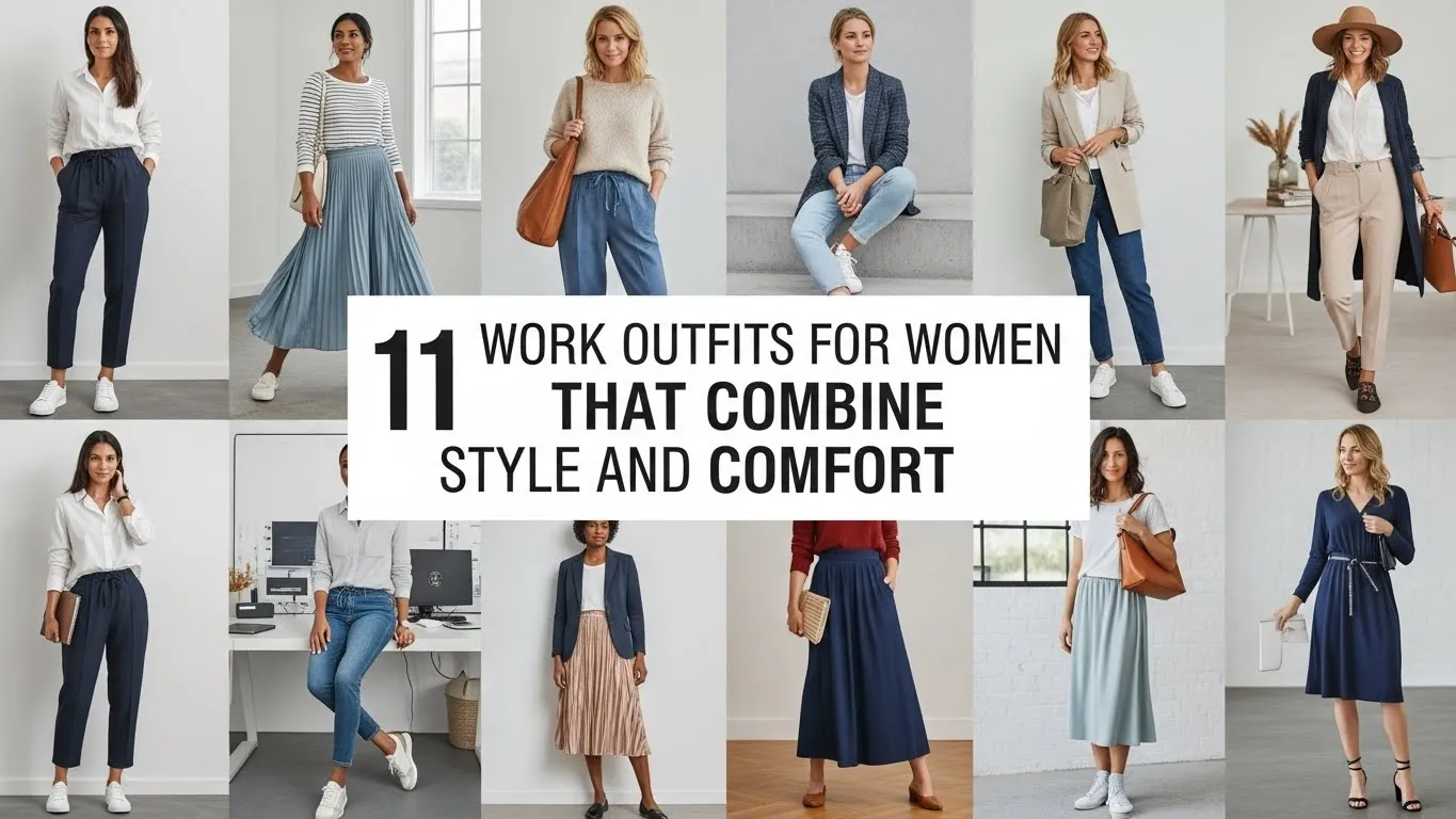 11 Work Outfits for Women That Combine Style and Comfort