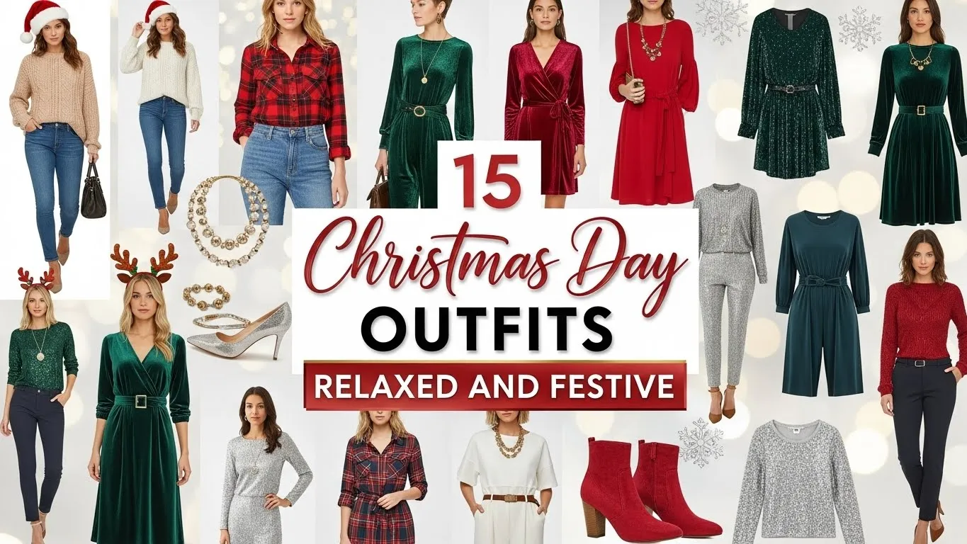 15 Christmas Day Outfits Relaxed and Festive