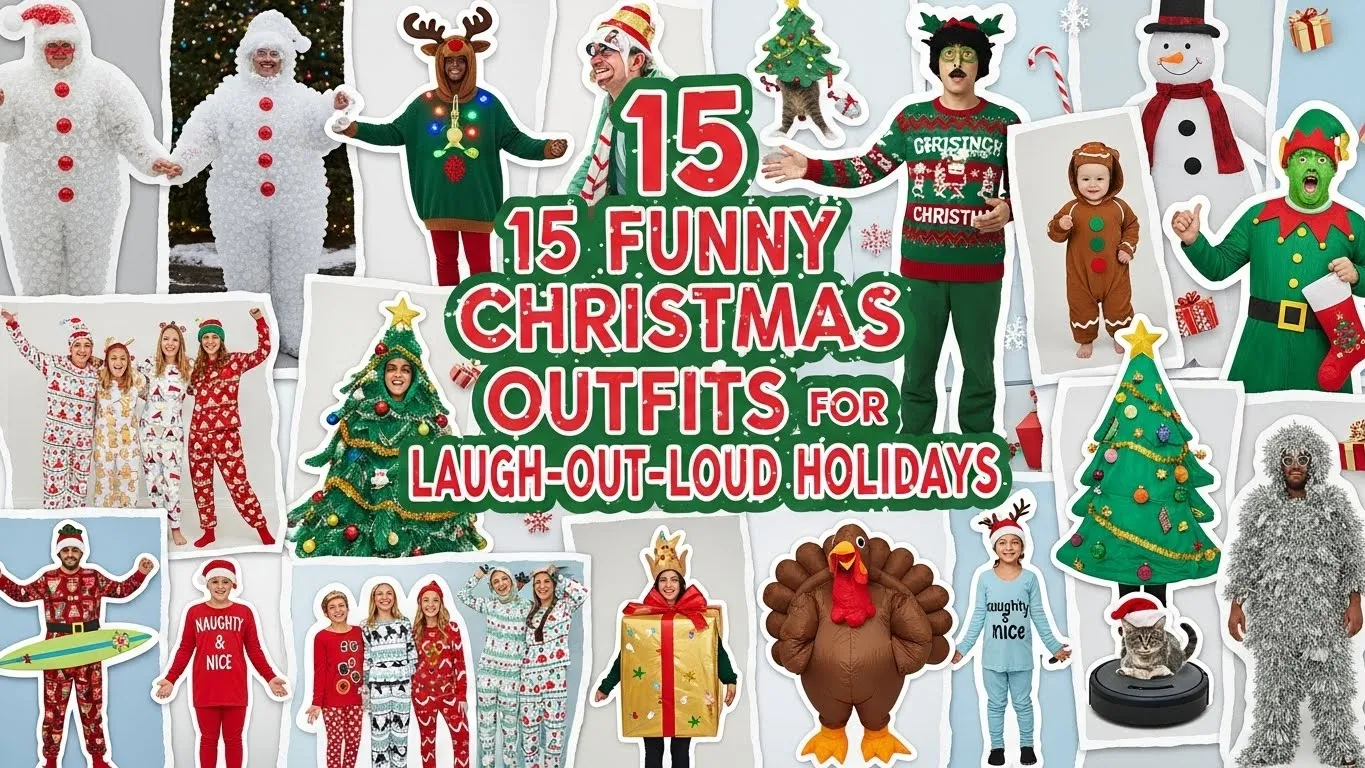 15 Funny Christmas Outfits for Laugh-Out-Loud Holidays