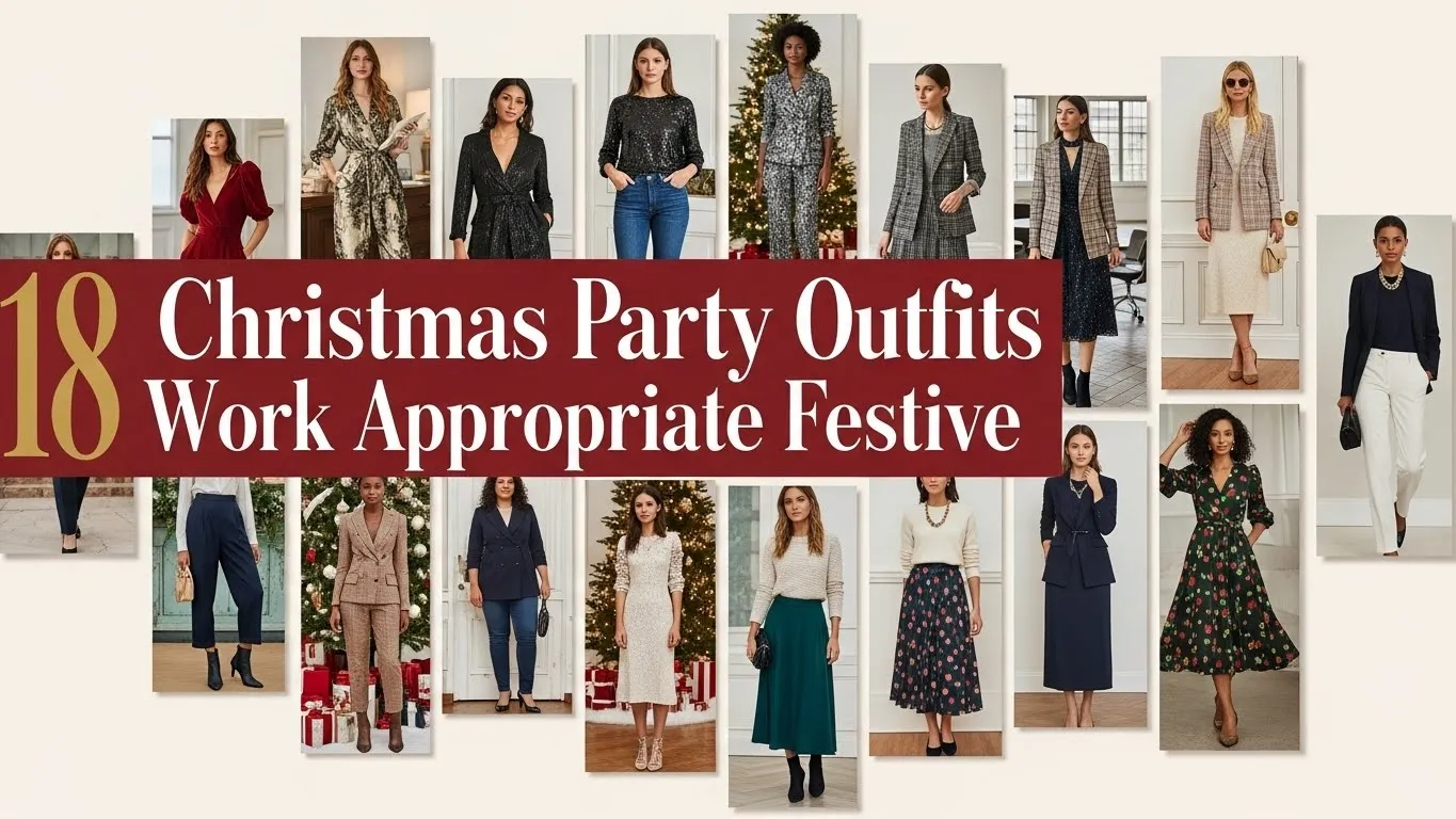 18 Christmas Party Outfits Work Appropriate Festive