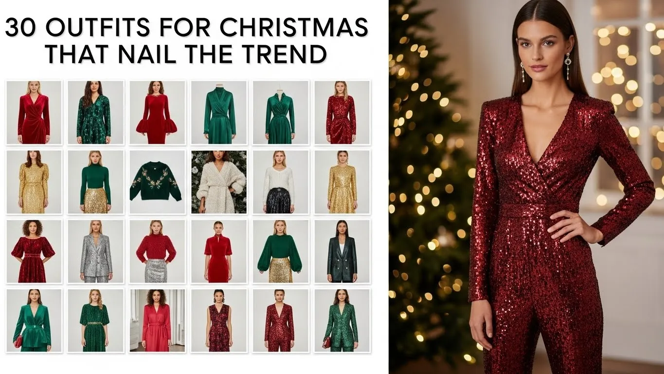 30 Outfits for Christmas That Nail the Trend