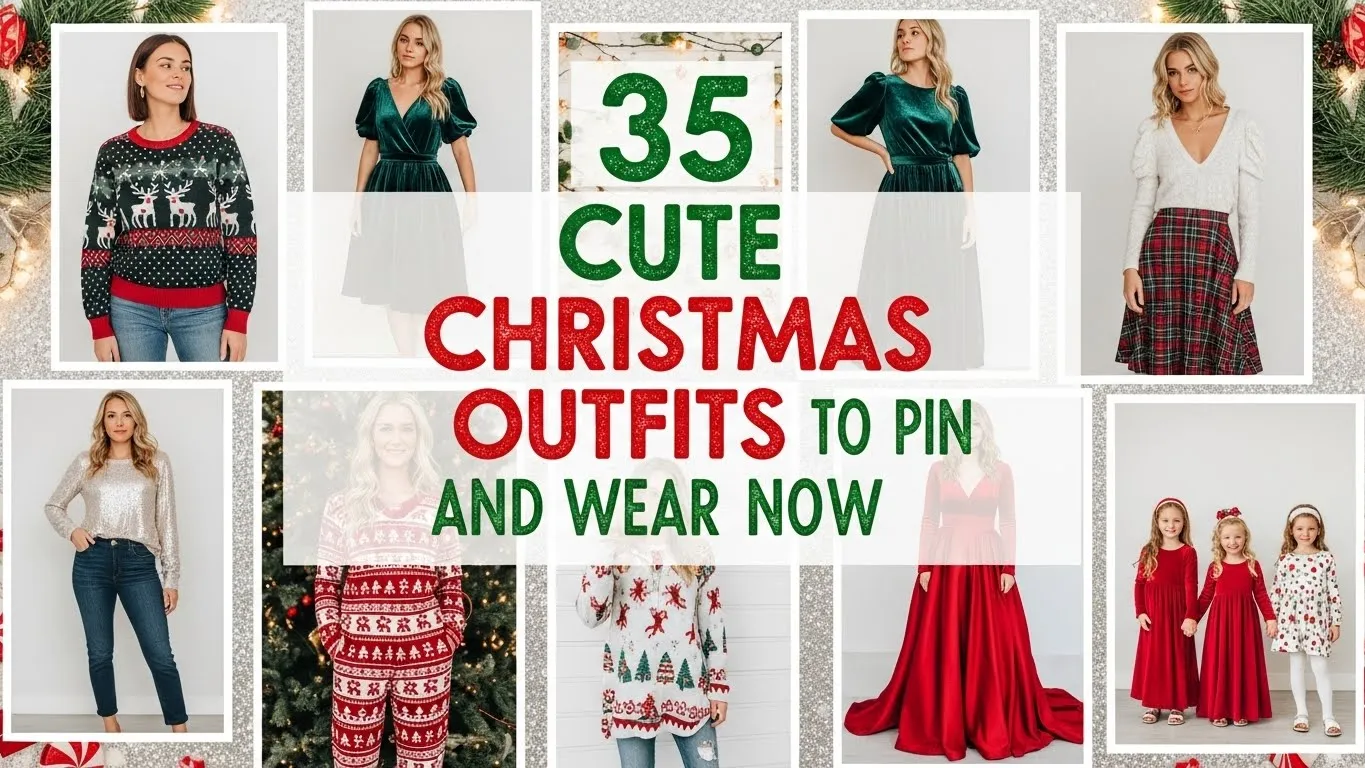 35 Cute Christmas Outfits to Pin and Wear Now