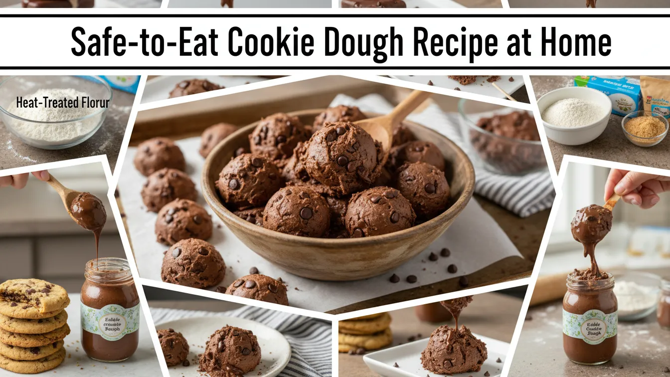 Safe-to-Eat Cookie Dough Recipe at Home